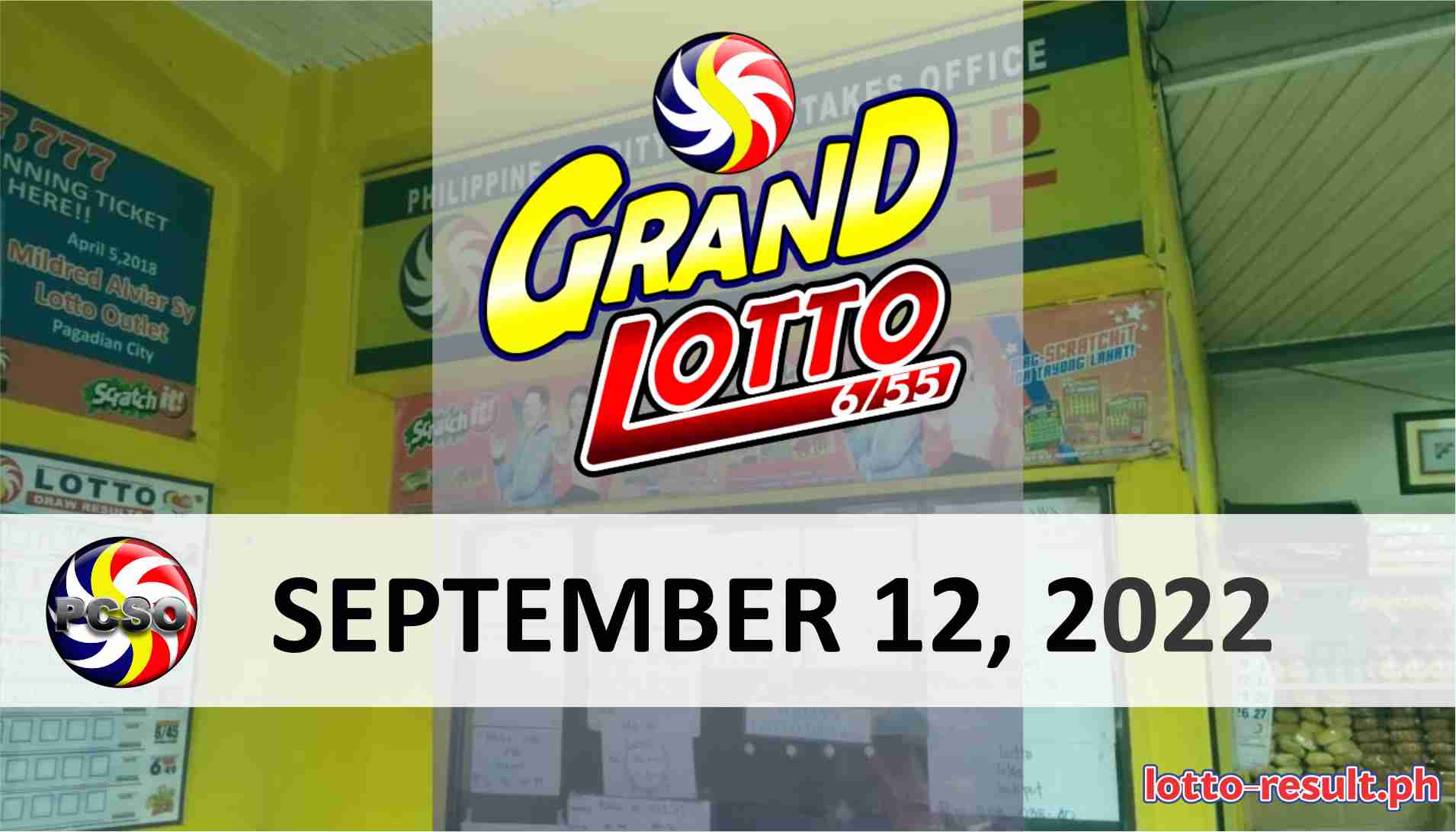 6/55 Lotto Result Today, Monday, September 12, 2022 - Official PCSO ...