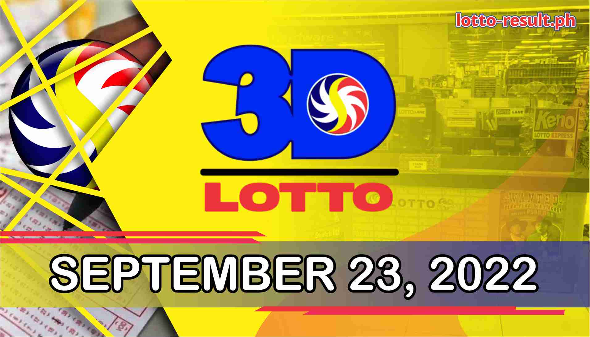 3D LOTTO RESULT Today, Friday, September 23, 2022 - Official PCSO Lotto ...
