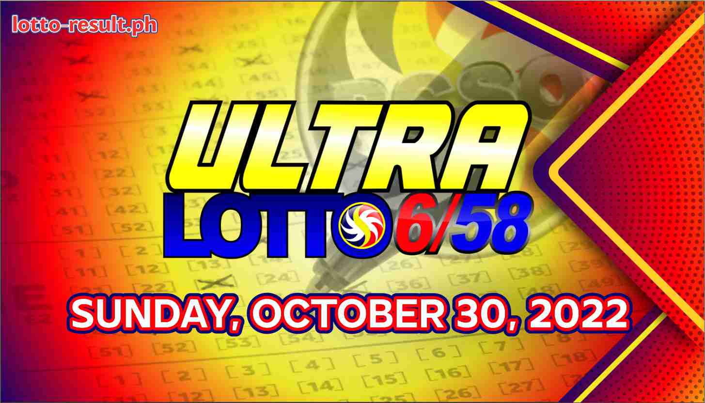 6/58 Lotto Result Today, Sunday, October 30, 2022 - Official PCSO Lotto ...