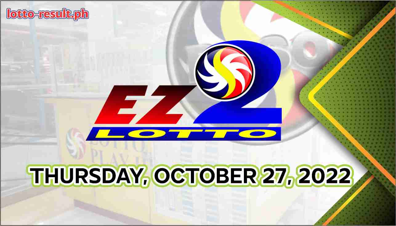 SWERTRES RESULT Today, Thursday, October 27, 2022 - Official PCSO Lotto Result